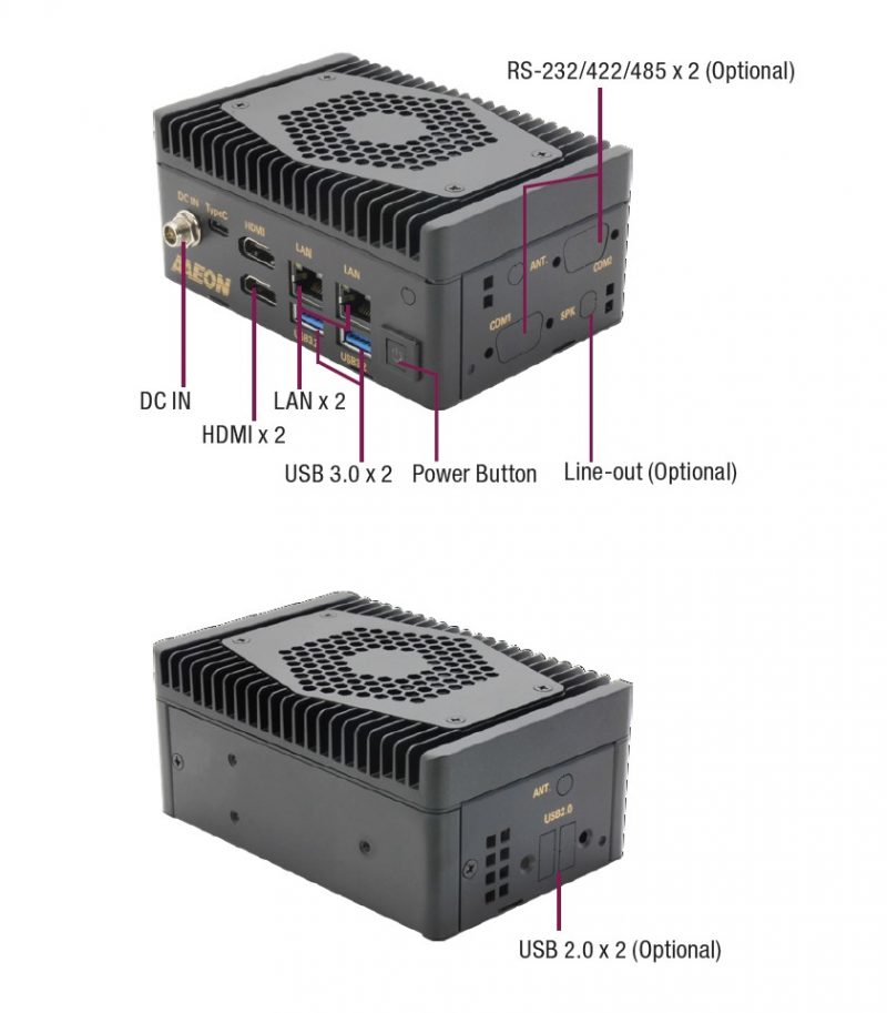 SEMI-V2K4 AMD Ryzen V2000 Embedded Server - EMAC inc.